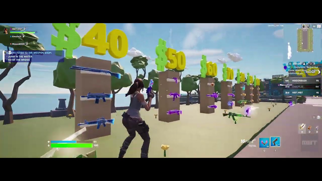 FORTNITE: Pew Pew 👉💨MAP WALKTHROUGH (INCLUDING 999$ BLADE GLITCH) - YouTube