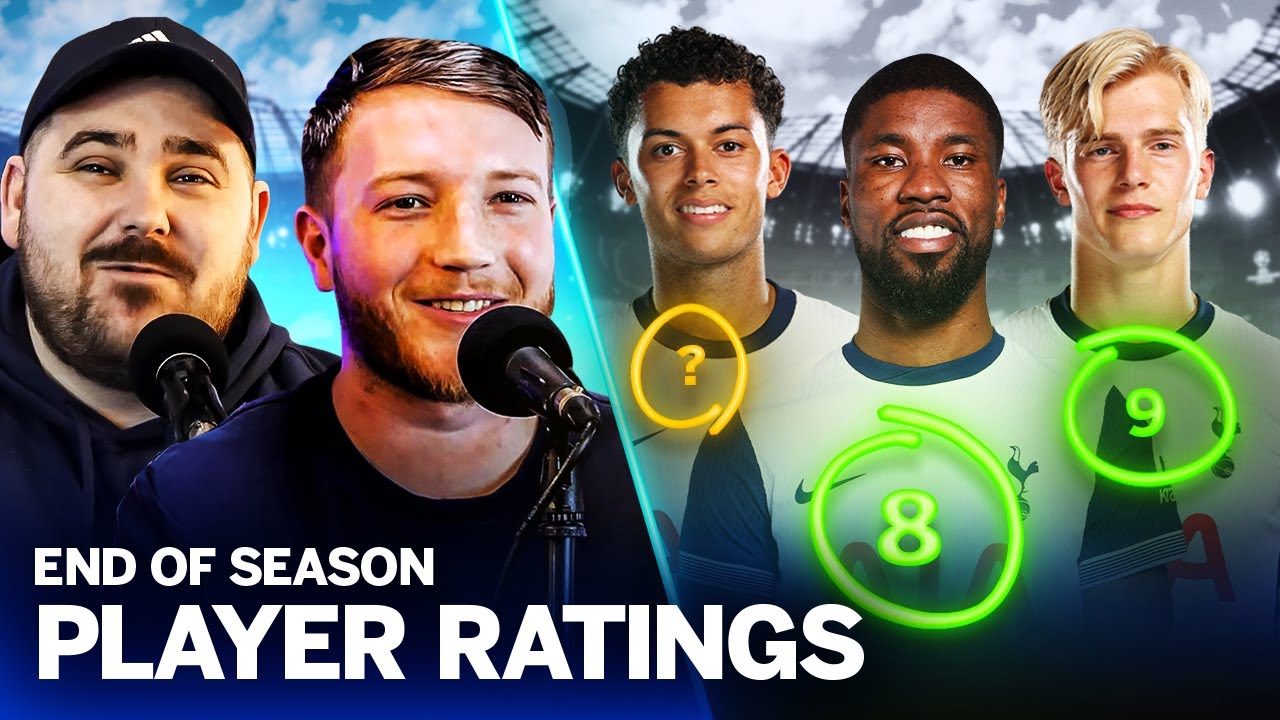 Ranking EVERY Tottenham Player from the 2024/25 Season! - YouTube