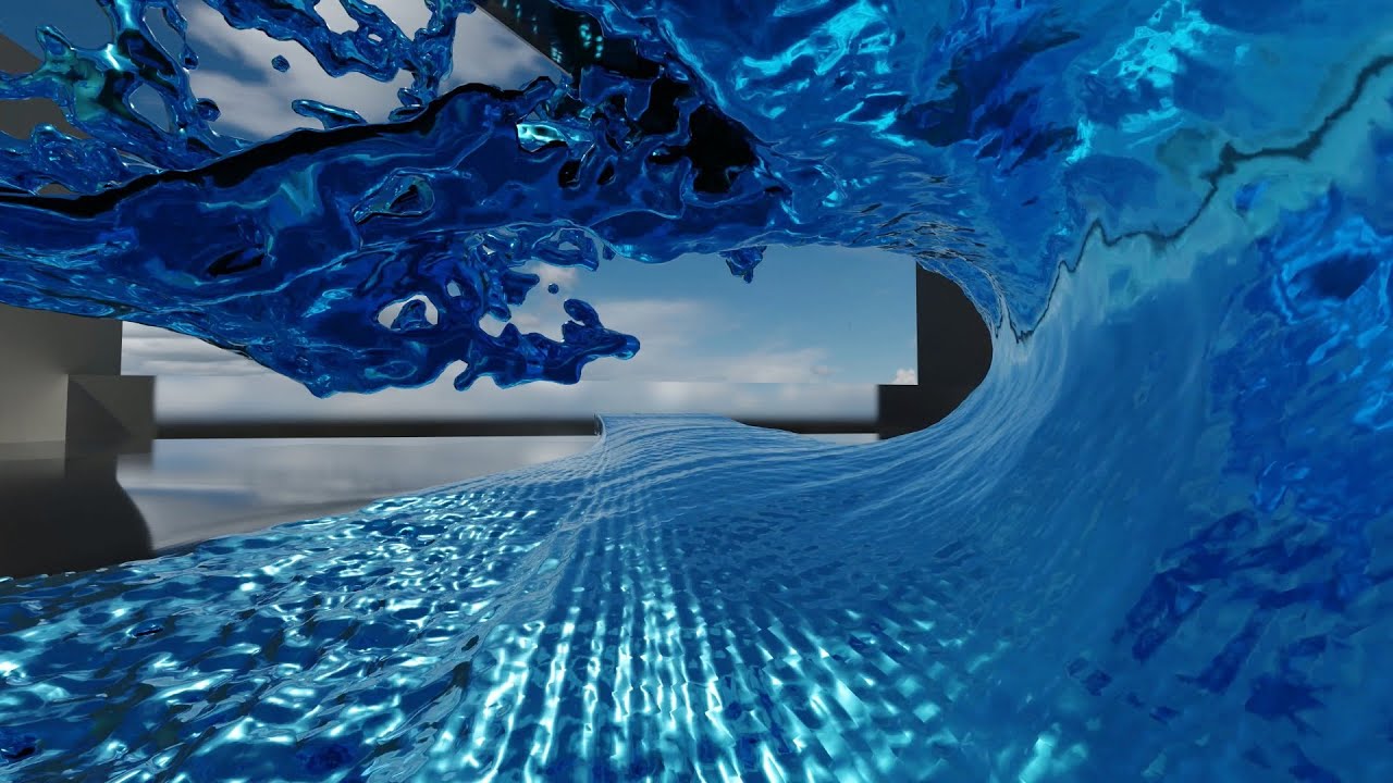 Ambient Sky Waves | V1 (5hrs - 4k) - YouTube