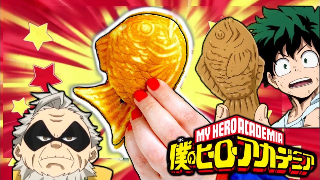 Taiyaki My Hero Academia - Recette / Recipe [Eng & Fr subs] - YouTube