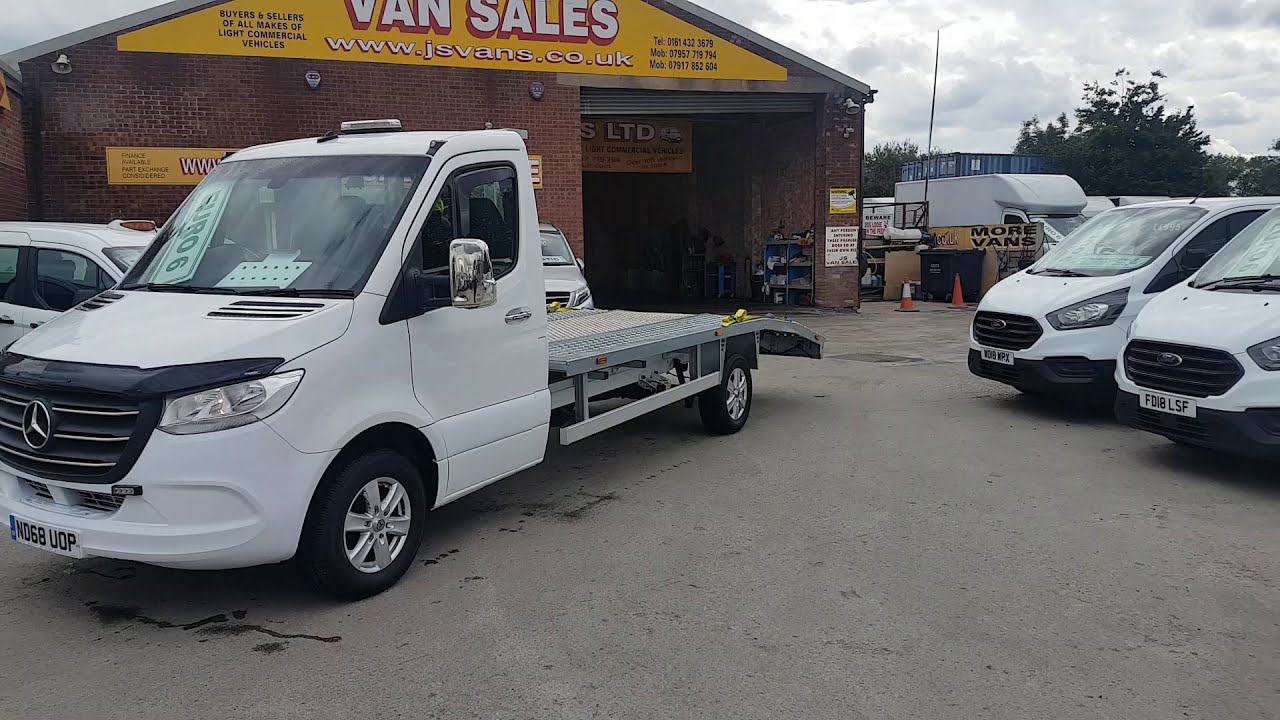 Mercedes sprinters lwb recovery truck euro 6 - YouTube