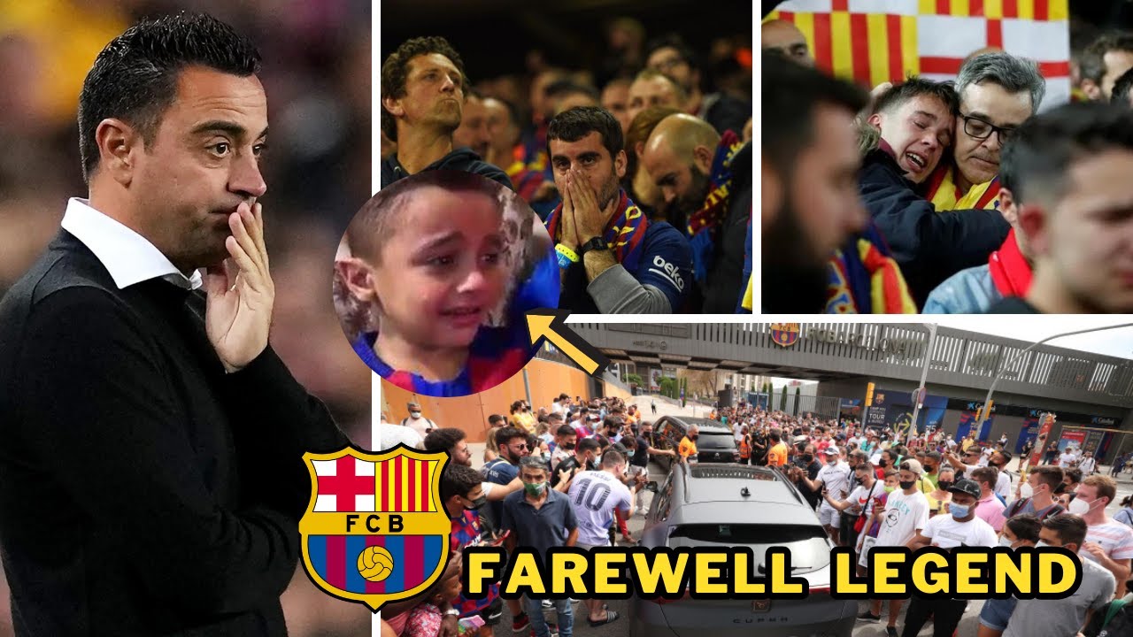 😢 Sad!! Barcelona legend LEAVES as Xavi confirms his replacement - YouTube