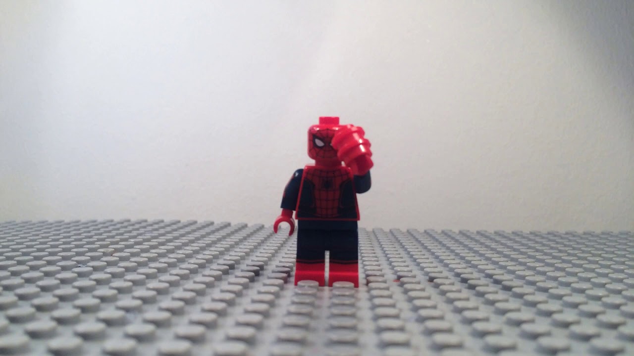 Lego Spider-Man mask test - YouTube