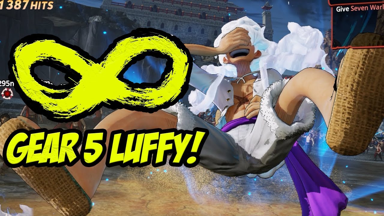 INFINITE GEAR 5 LUFFY GAMEPLAY! ONE PIECE PIRATE WARRIORS 4 DLC|LUFFY|GEAR 5| - YouTube