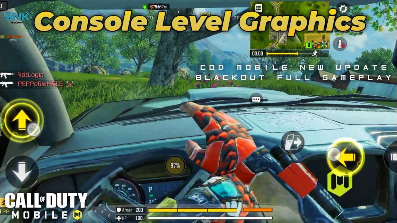 COD Mobile Blackout Max Graphics Gameplay | Call Of Duty Mobile Console ...