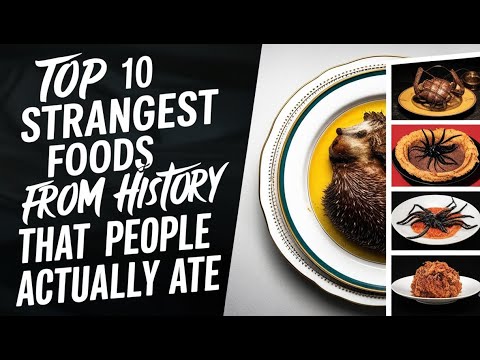 Top 10 Strangest Foods from History That People Actually Ate - YouTube