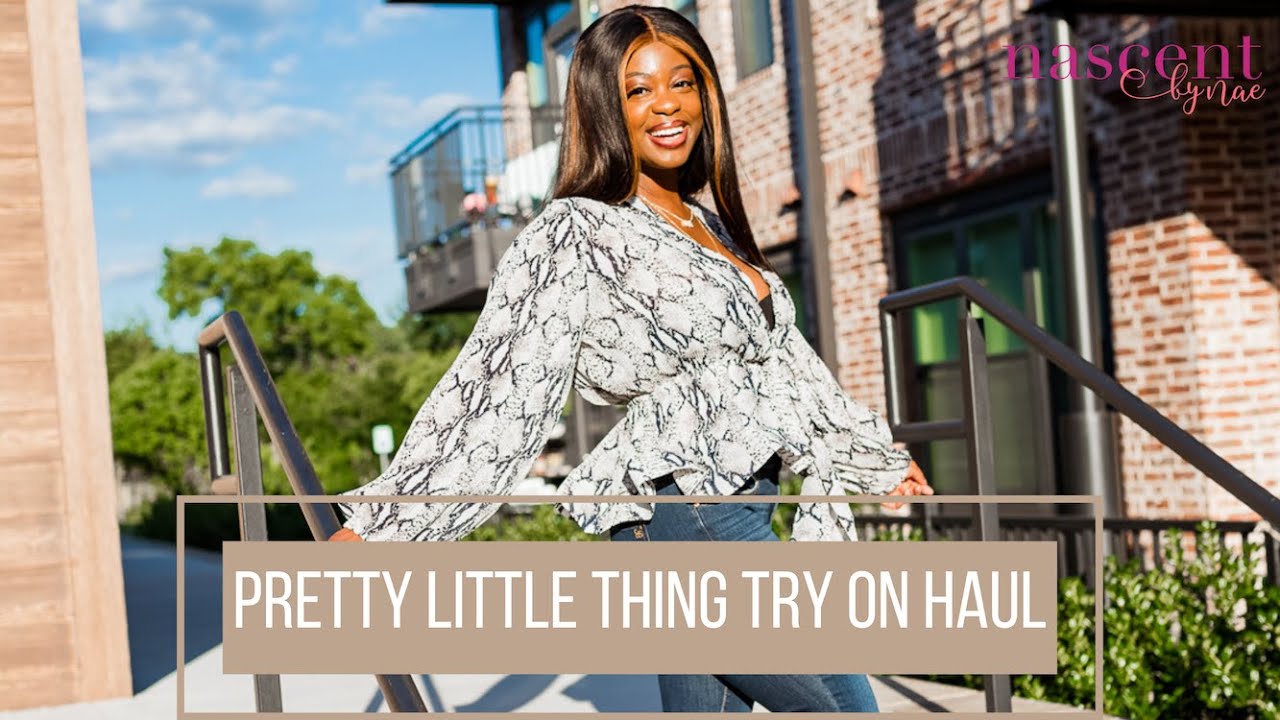 Pretty Little Thing First Impressions + Try On Haul - YouTube