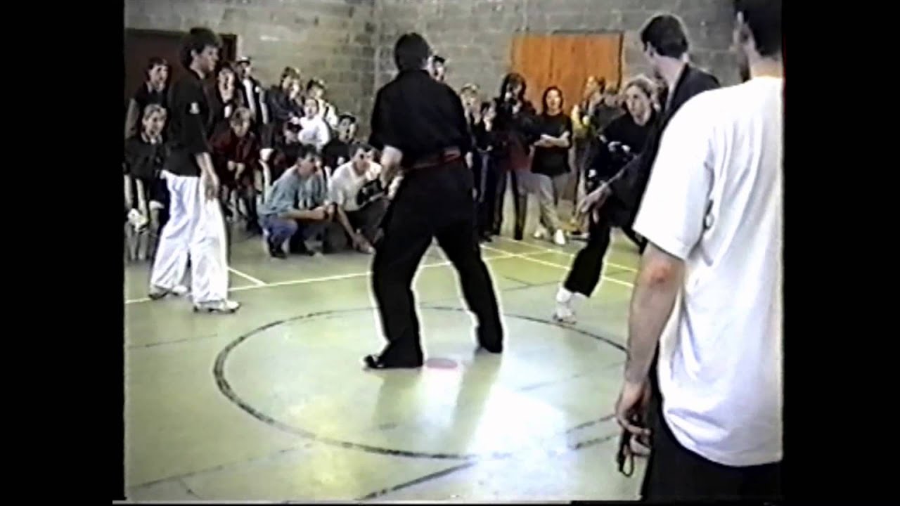 Robert Devane gets disqualified during a Karate competition - YouTube