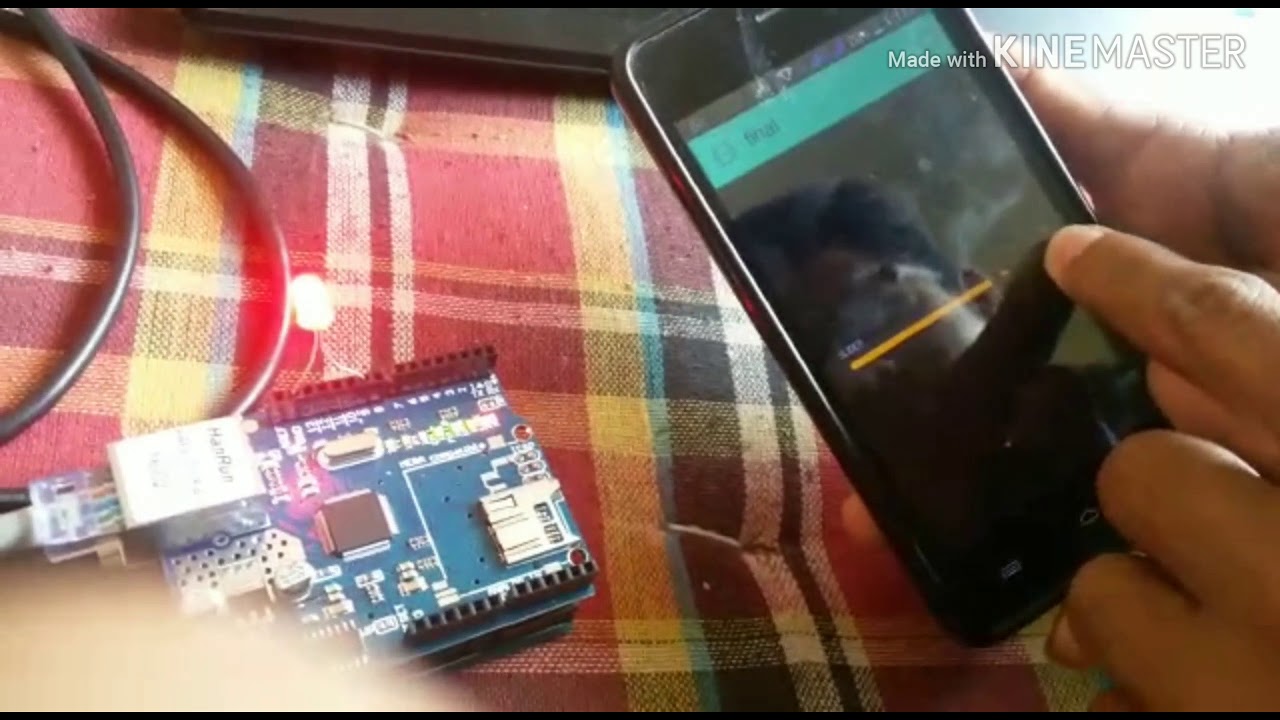 LED controlling using Android App over Internet | Akshay Shinde - YouTube
