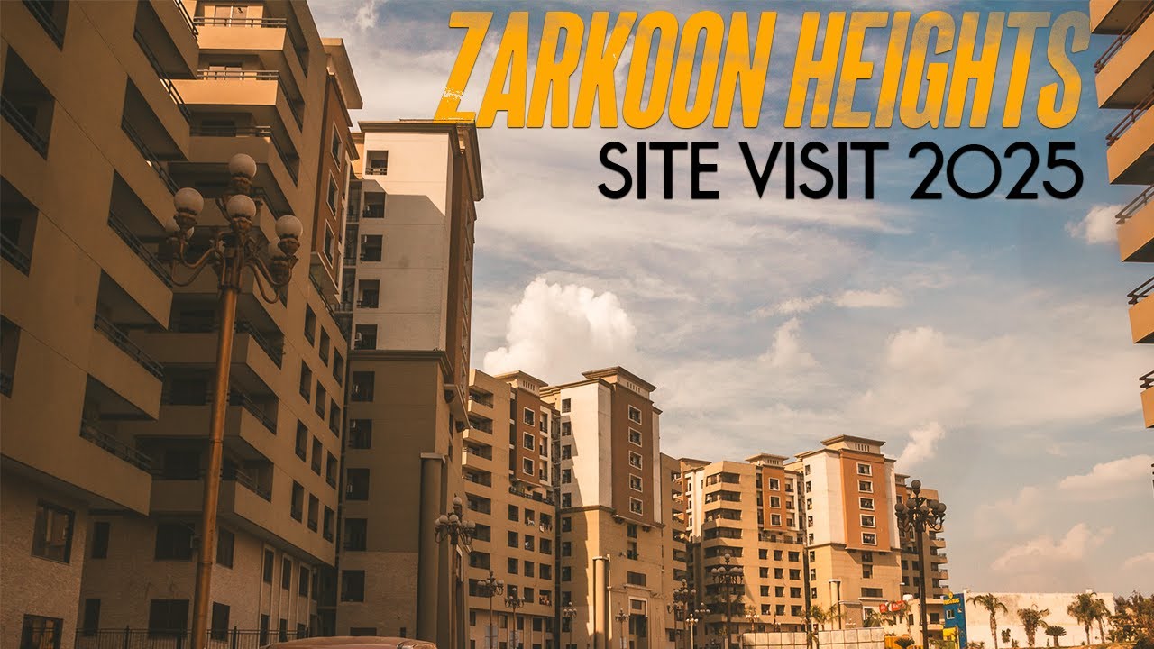 ZARKON HEIGHTS ISLAMABAD SITE VISIT 2025 | RESIDENTIAL FLATS | G-15 ...