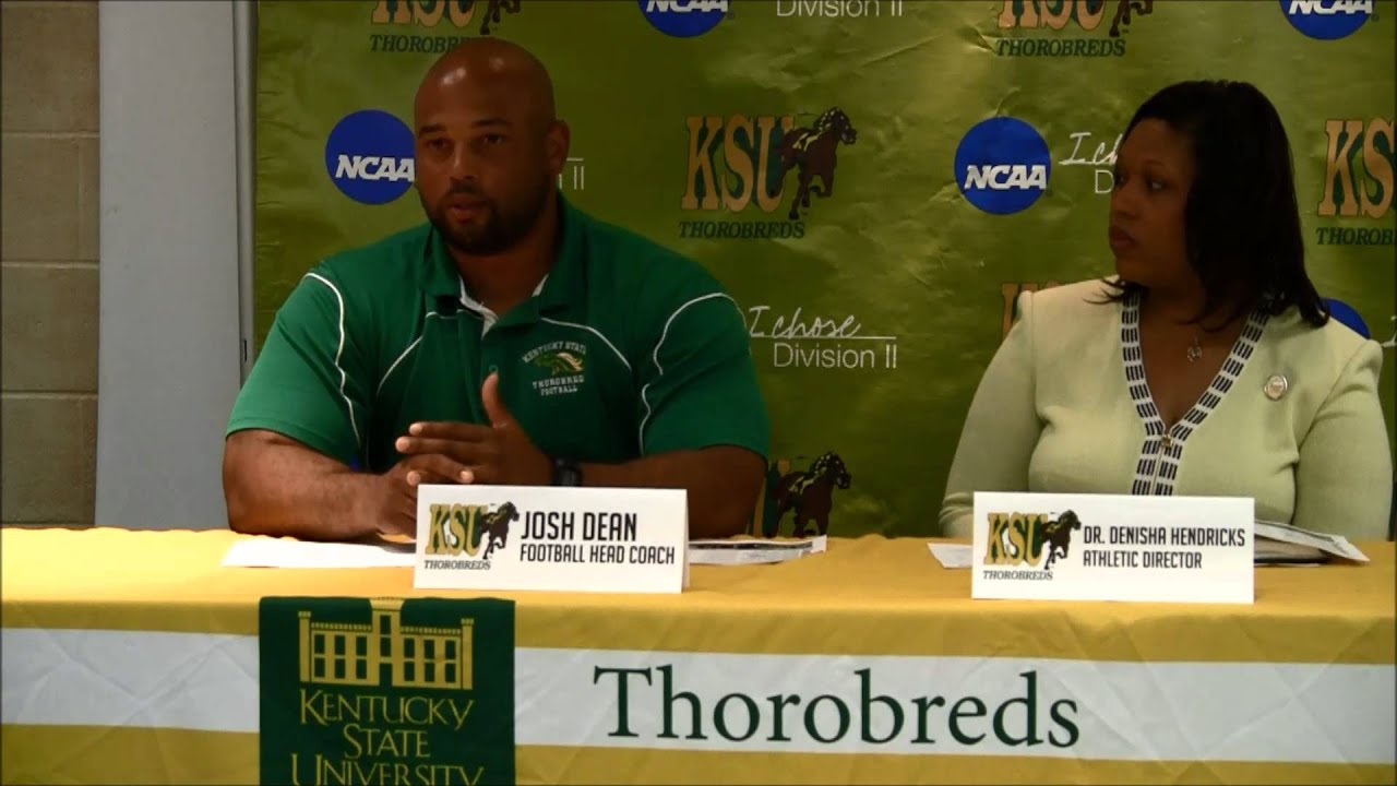 2014 Football Media Day - HC Josh Dean Intro - YouTube
