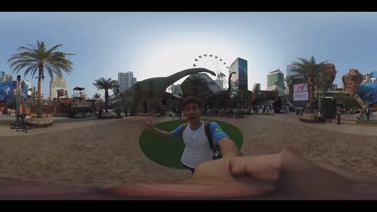 360 Degree "Dinosaur Planet" Bangkok Thailand - YouTube