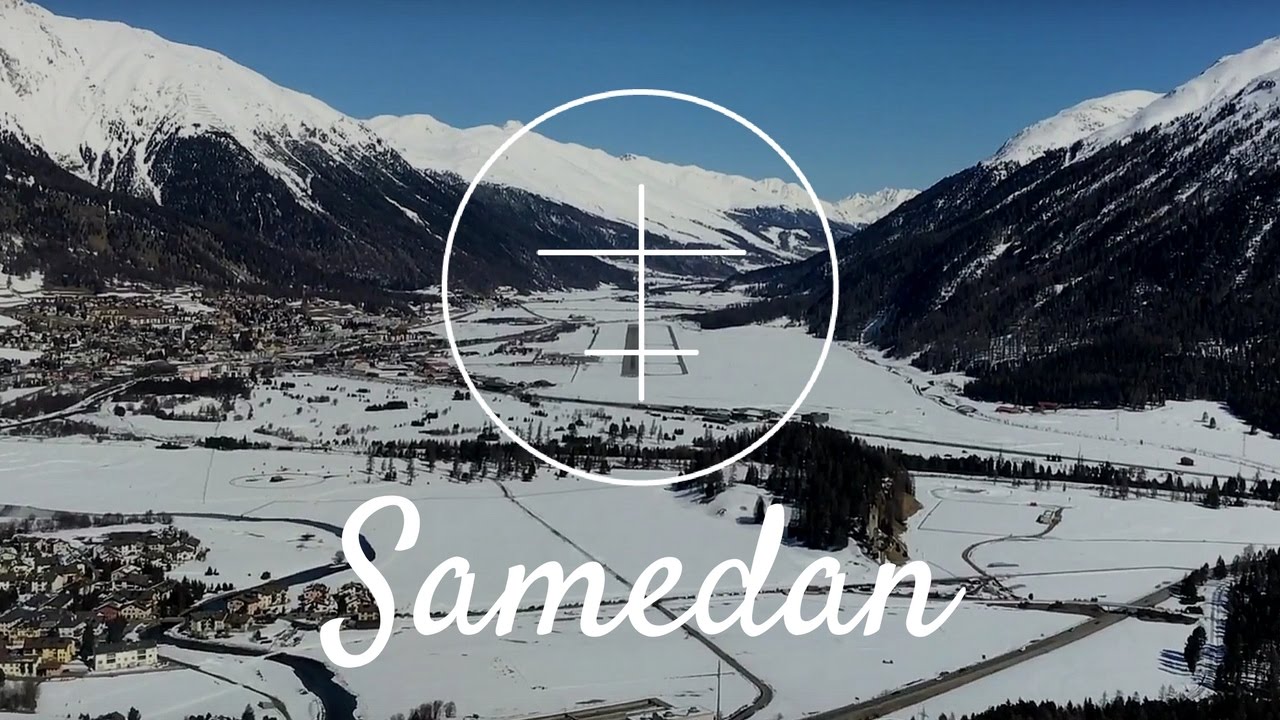 Most Beautiful APPROACH Into SAMEDAN - Challenger 604 - YouTube