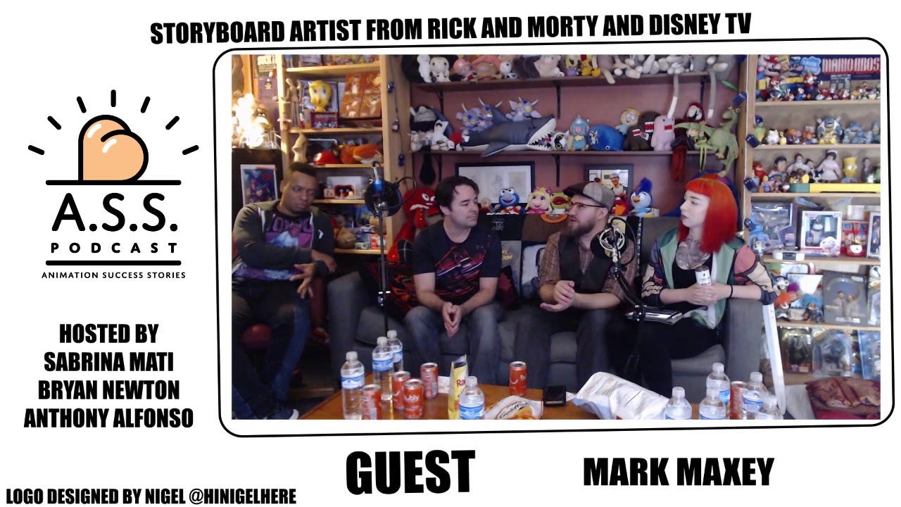 Mark Maxey Interview! Animation Success Stories Podcast! LIVE STREAM ...