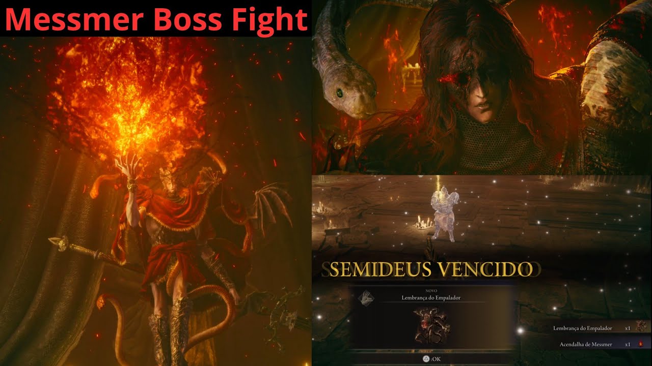 messmer elden ring dlc - YouTube