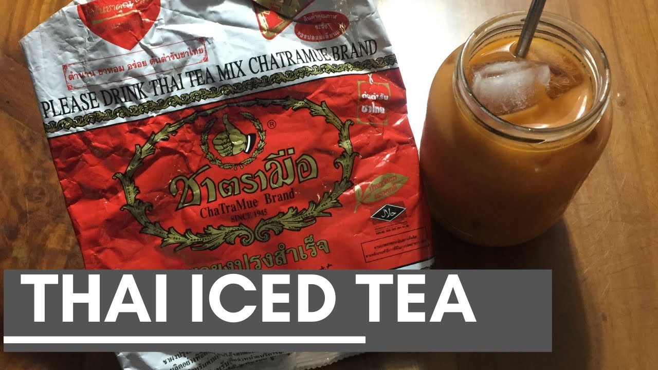 How to Make THAI ICED TEA | Cha Yen | Philippines - YouTube