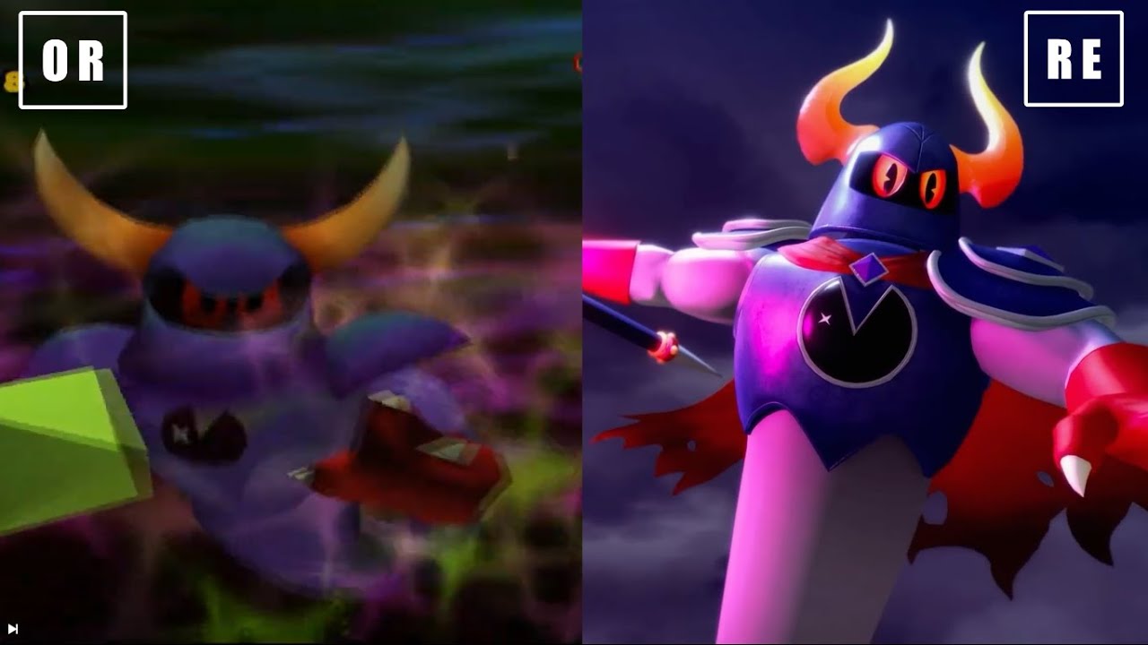 PAC-MAN World 2 Re-Pac All Bosses comparison ORIGINAL vs REMAKE 4K ...