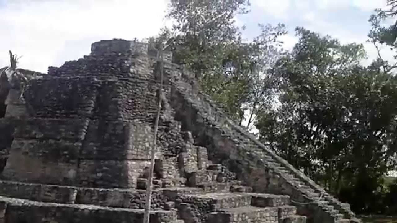 Mayan pyramid in Cozumel Mexico - YouTube