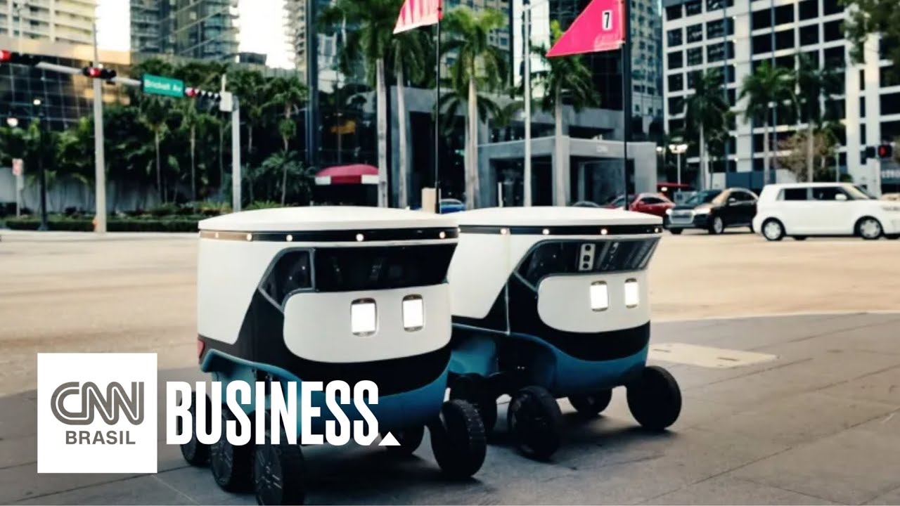Uber Eats lança serviço de delivery com robôs | LIVE CNN - YouTube