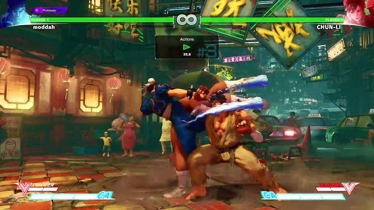 Street Fighter V Beta Ryu parry - YouTube