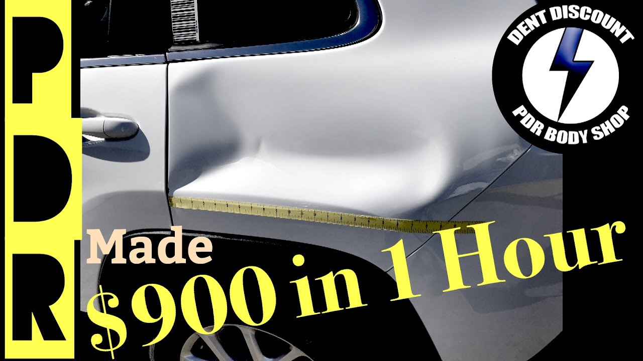 PDR Dent Removal | I Made $900 in 1 Hour. - YouTube