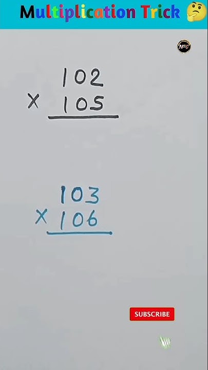 2 seconds Multiply Trick | Math Trick |Easy way to multiply #multiplication #viral #shorts # ...