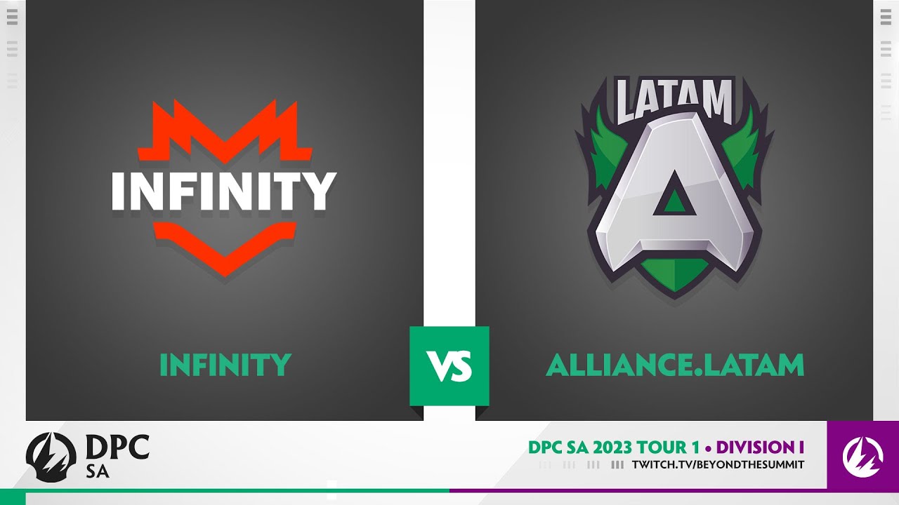 Infinity vs Alliance.Latam Tiebreakers - 2023 DPC SA Div 1 Tour 1 w ...