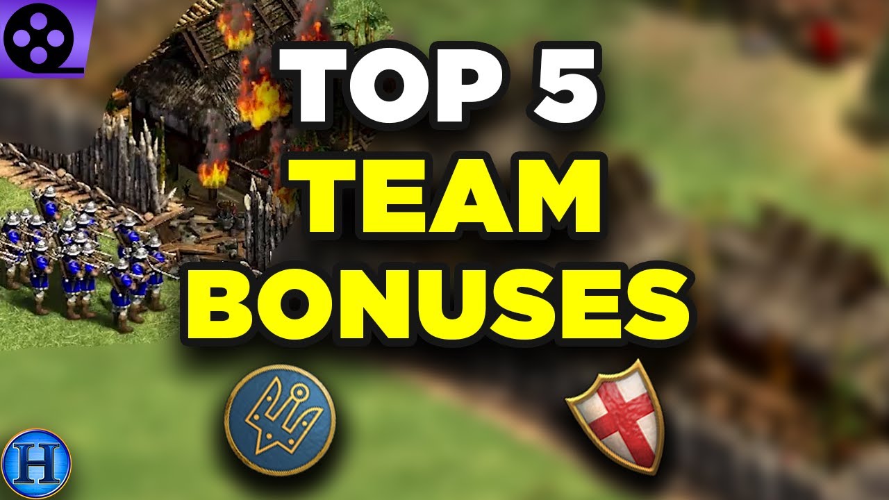 Top 5 Best Team Bonuses in AoE2 - YouTube