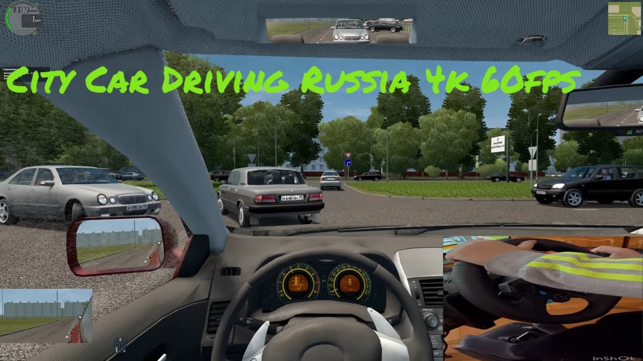 City Car Driving Russia 4k 60fps - YouTube