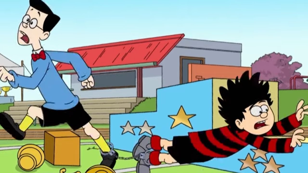 Falling for Dennis | Funny Episodes | Dennis and Gnasher - YouTube