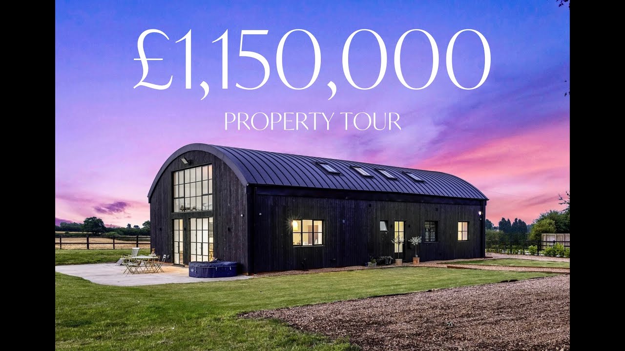 Property Tour - Offers Over £1,150,000 - The Dutch Barn - YouTube
