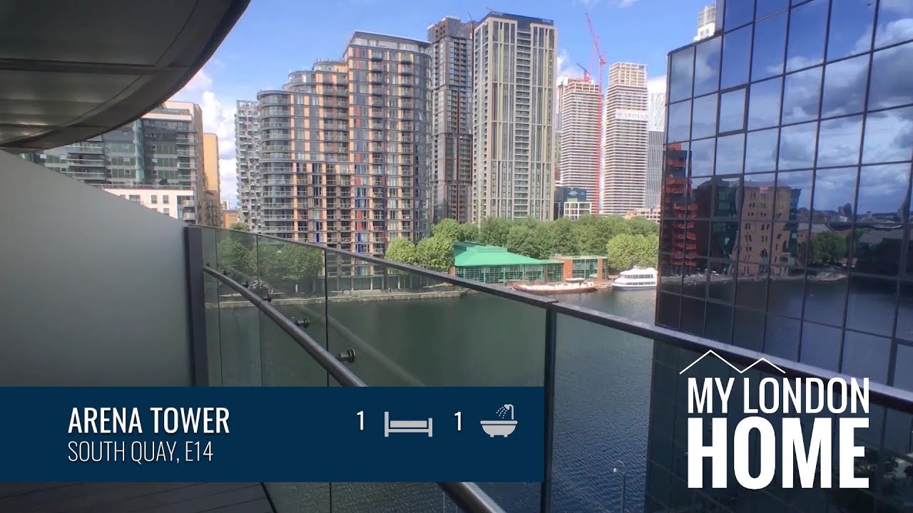 Arena Tower, South Quay, Canary Wharf, E14 - Studio Apartment For Sale ...