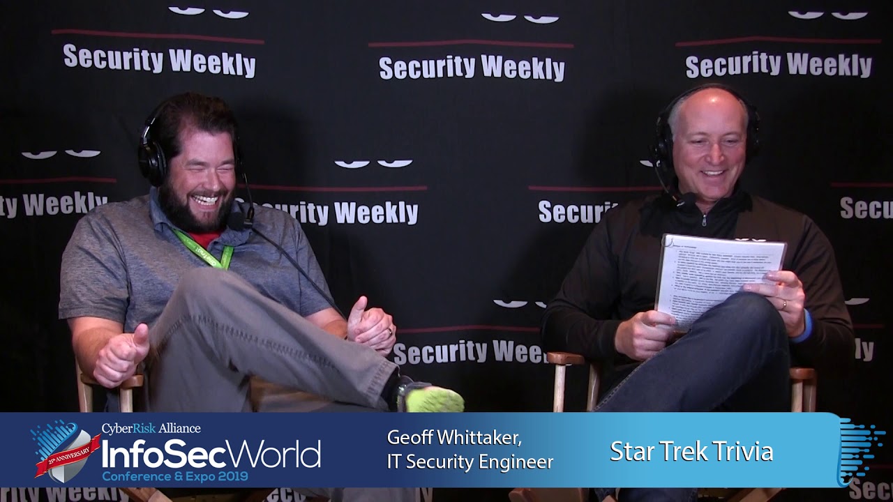 Geoff Whittaker, Star Trek Trivia - ISW 2019 - YouTube