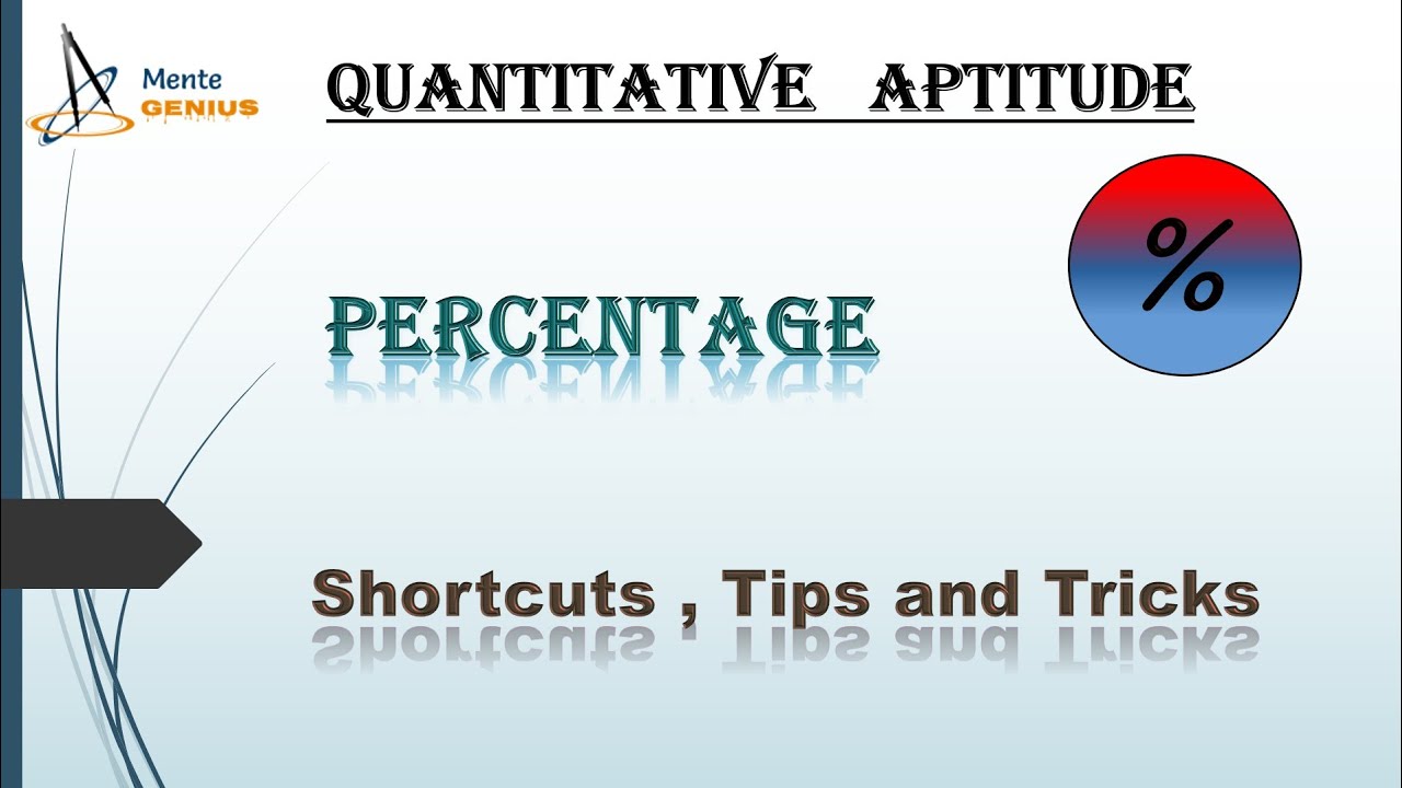 #Percentage Trick / Quickest way to find Percentage /Vedic Maths ...
