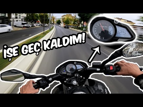 İŞE GEÇ KALDIM! | Ns200 Şehir İçi Gazlama