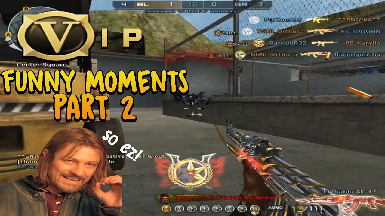 CrossFire - VIP FUNNY MOMENTS PART 2 - YouTube