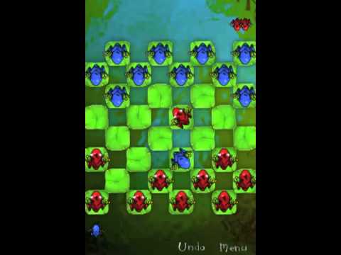 iPhone Game - Frog Checkers - YouTube