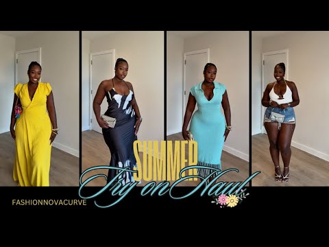 FASHION NOVA Summer Try-On Haul 2025 🌴 | Vacation Looks, Date Night Fits + More!