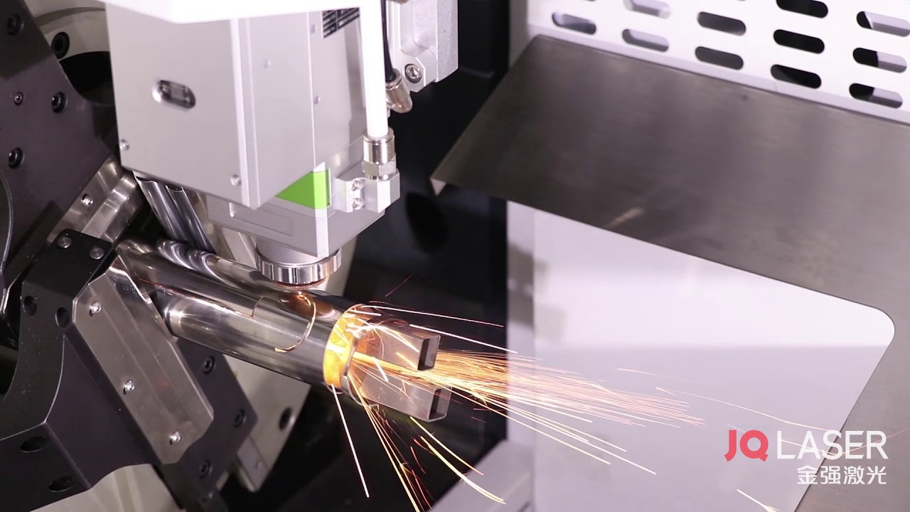 China JQ LASER FLT-6020EP Semi Automatic Tube Laser cutting machine ...