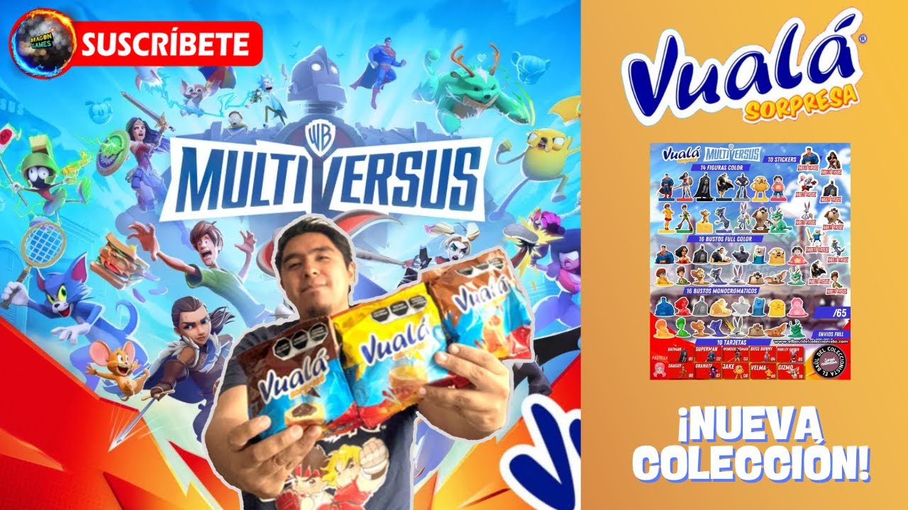 ¡💫APERTURA DE LA NUEVA COLECCIÓN DE VUALÁ SORPRESA🦹 MULTIVERSUS💥! - YouTube