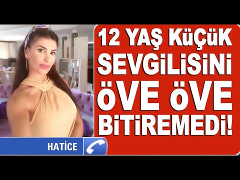 Şarkıcı Hatice 12 yaş küçük sevgilisini canlı yayında anlattı!