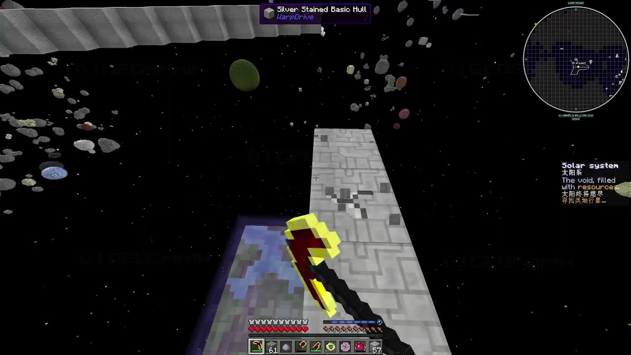 building a starship in minecraft (silent stream) - YouTube