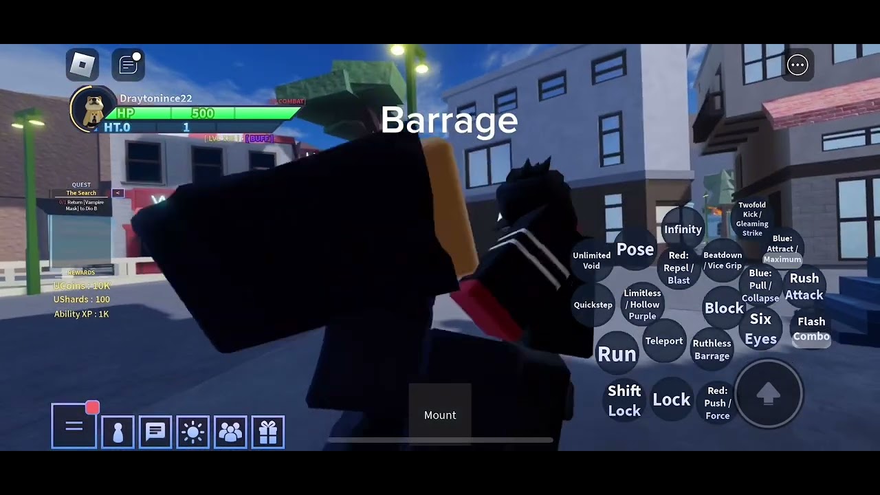 Gojo honored one skin showcase (aut) - YouTube