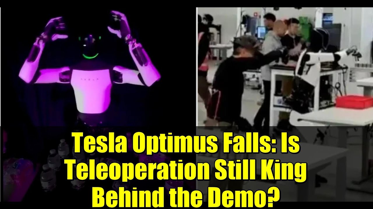 Tesla Optimus Falls: Is Teleoperation Still King Behind the Demo? - YouTube