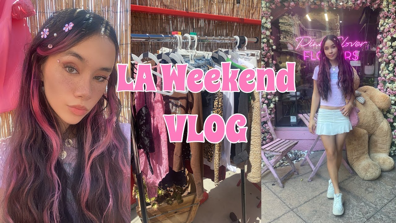 LA Weekend in My Life｡*☆ | melrose, selling my closet, & clothing haul ...