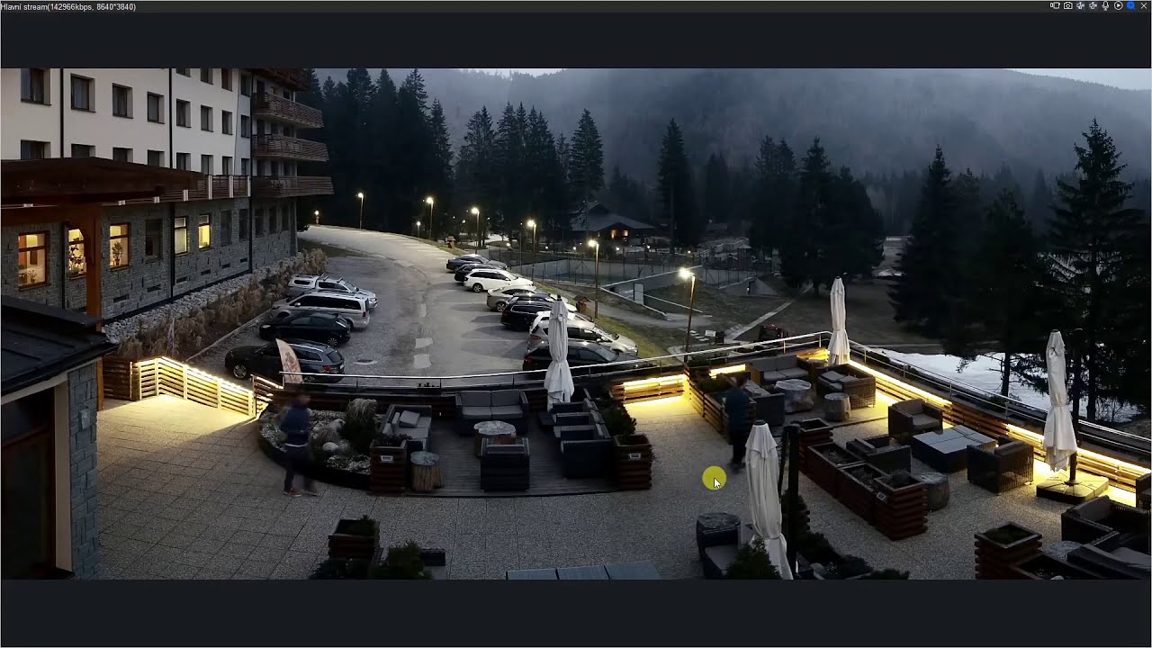 32Mpx Panorama den noc - YouTube