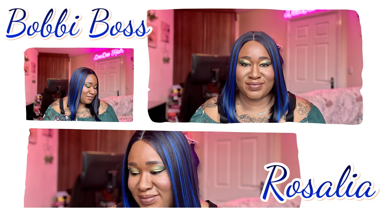 THE BLUE IS BEAUTIFUL 💙 | Bobbi Boss MLF740 Rosalia @BobbiBossHair # ...