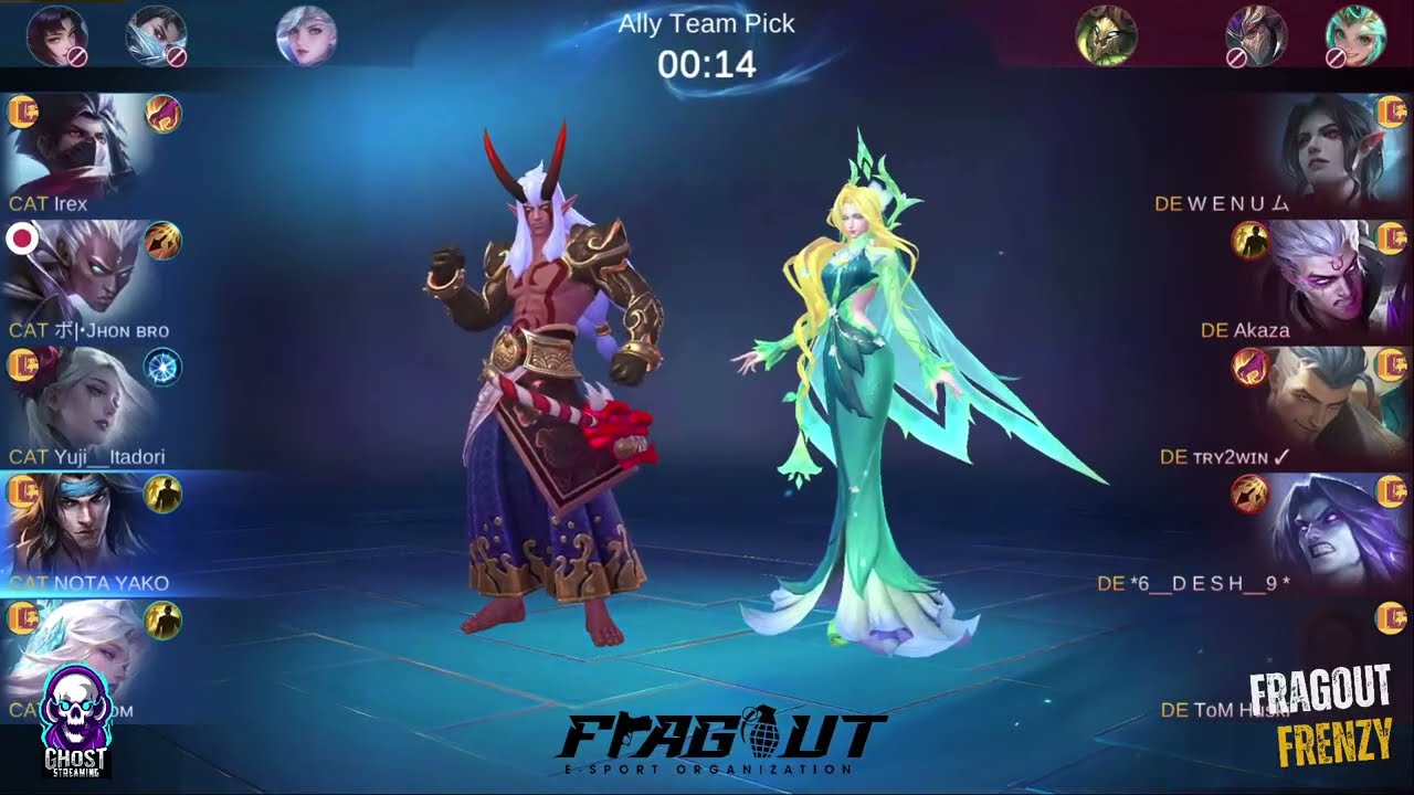 Fragout frenzy 9th day (Demon Enforcer's VS Catastrophe) - YouTube