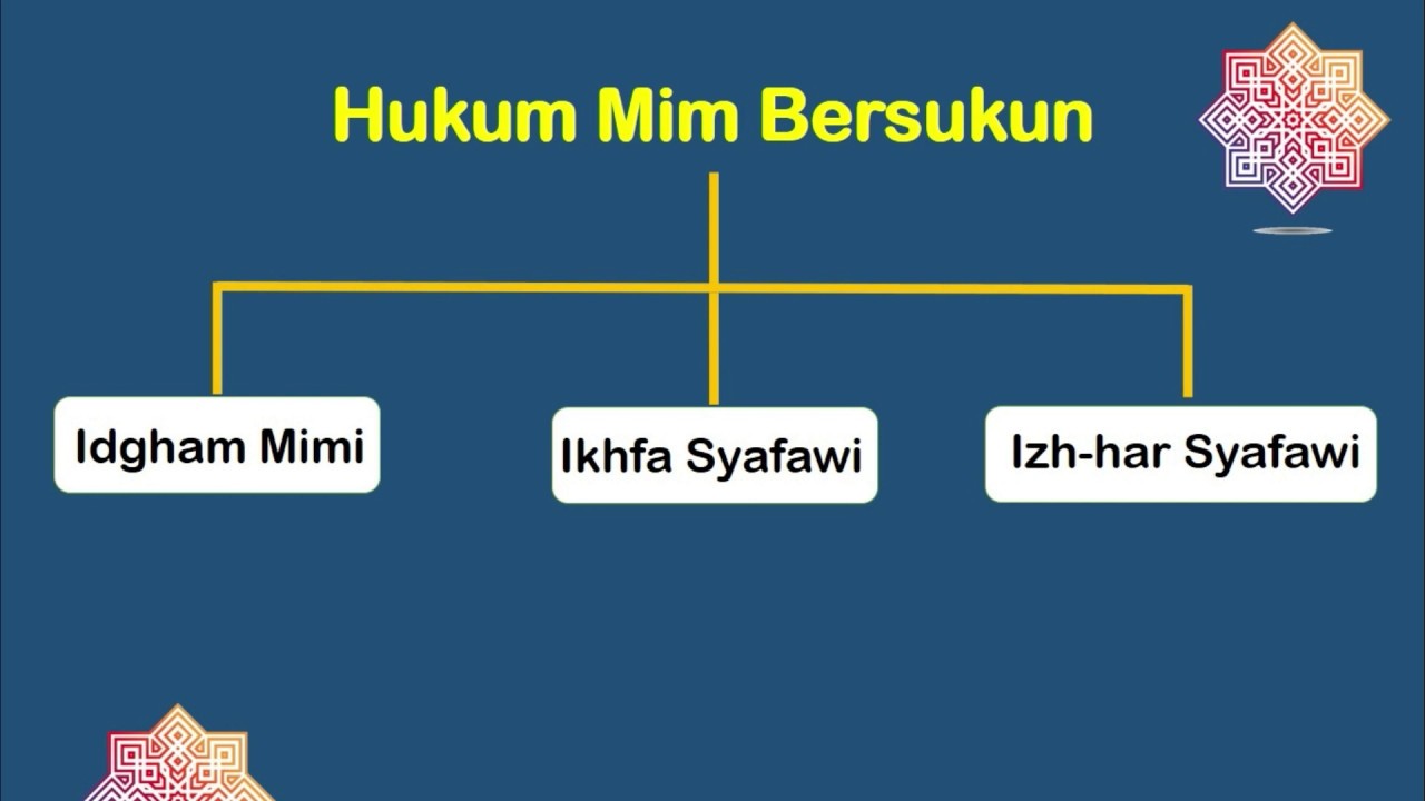 Hukum Mim Mati #Tajwid #BelajarQuran - YouTube