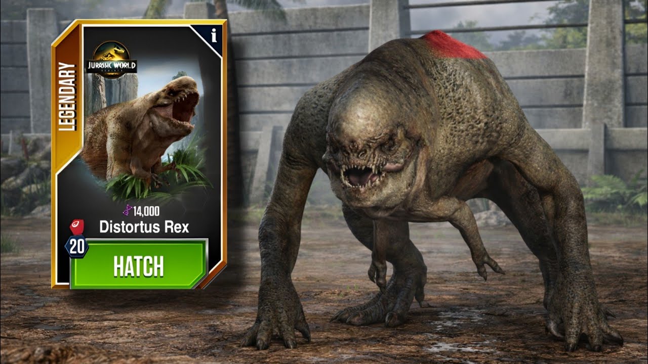 Hatching my FIRST D-REX in 2026! (Jurassic World The Game) - YouTube